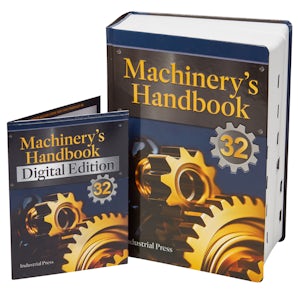 Machinery's Handbook & Digital Edition Combo: Large Print - Industrial ...